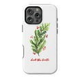 Deck the Halls Christmas Quote Phone Case for iPhone 11 12 13 14 15 16 ...