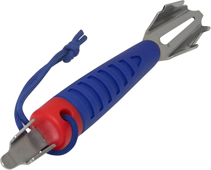 DeckMate 6-in-1 Boat Tool, Includes 2 Deck Keys, Shackle Key, Zipper ...