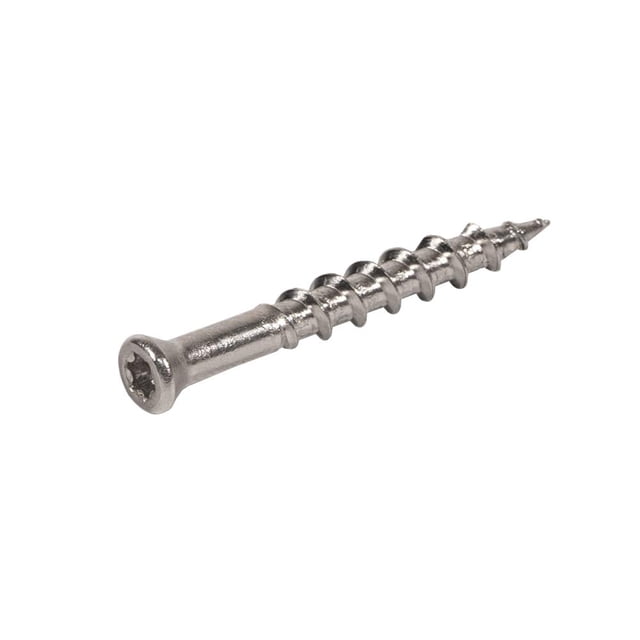 DeckWise #8x1-1/2" Stainless Steel Trim-Head Deck Screws, T15 Head ...