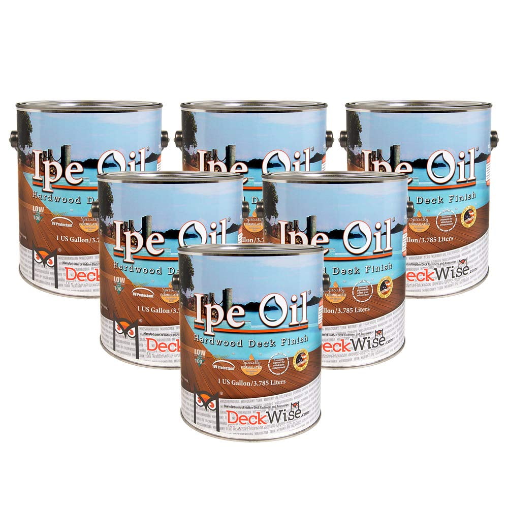 DeckWise Ipe Oil Hardwood Deck Semi-Transparent 100 VOC Natural Finish ...