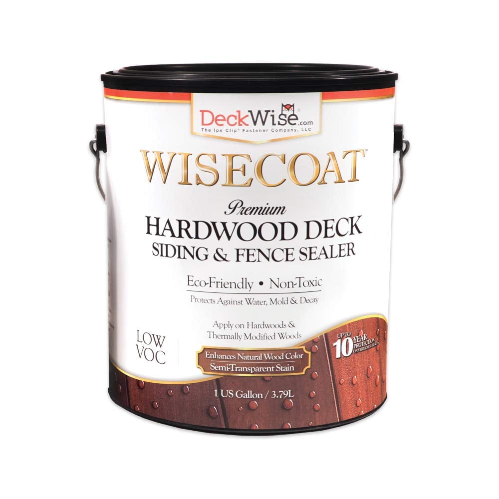 DeckWise WiseCoat Clear Wood Deck, Siding & Fence Semi-Transparent ...