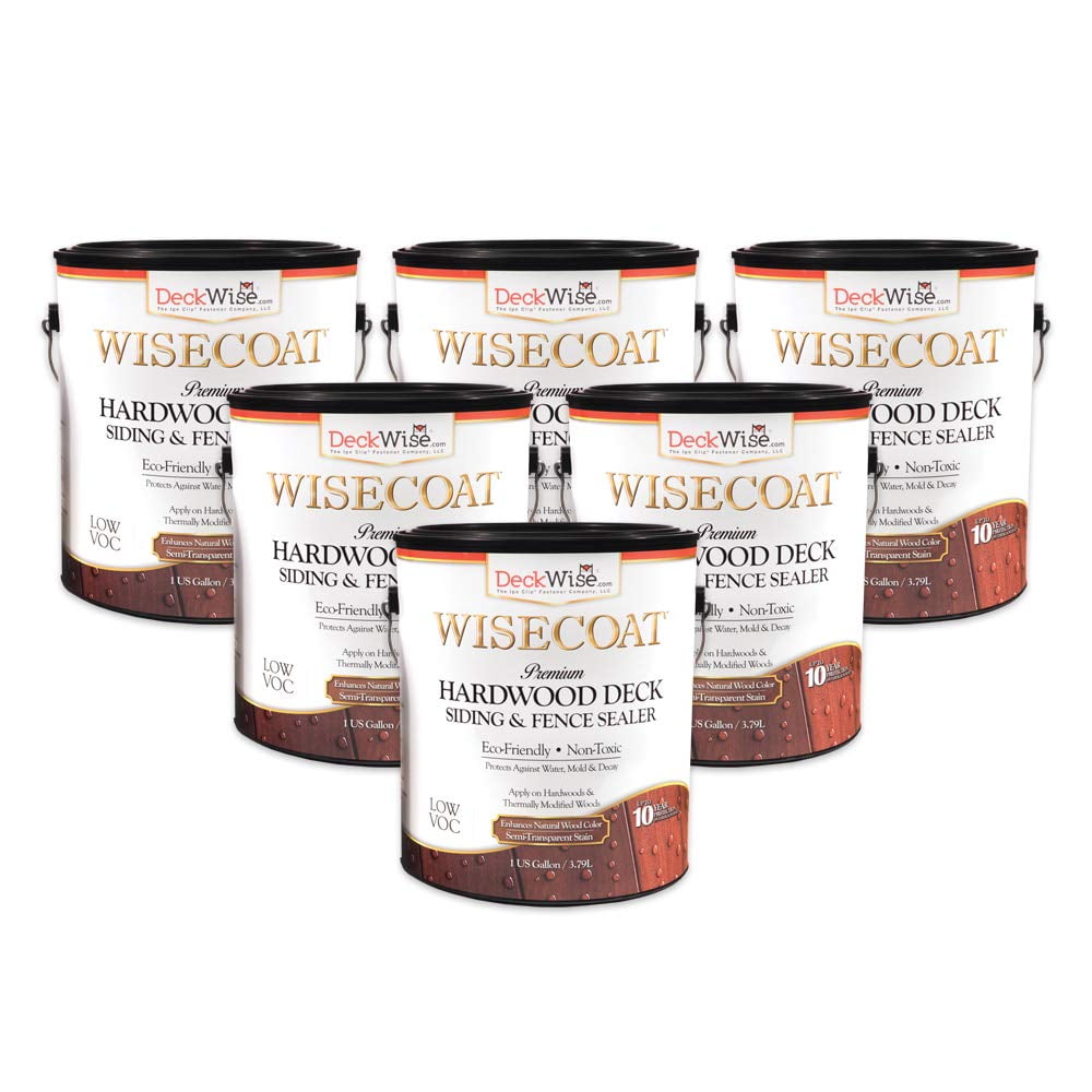 DeckWise WiseCoat Clear Wood Deck, Siding & Fence Semi-Transparent ...