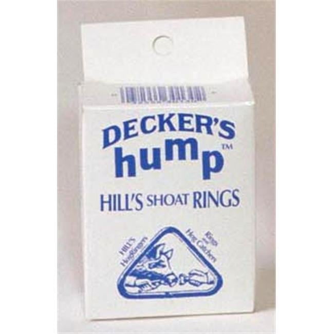 Decker 100 Count Shoat Hills Hump Rings - Walmart.com