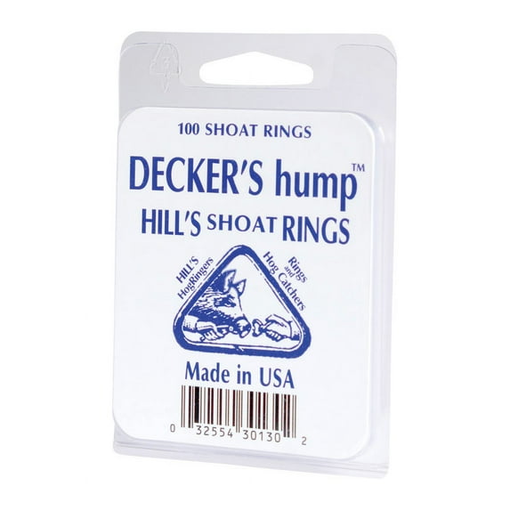 Decker 2 Shoat Hill's Hump Rings, 100 Count - Walmart.com