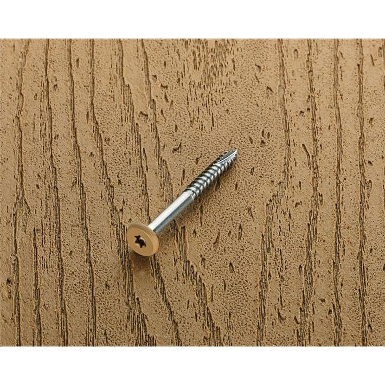 Deckfast No. 9 x 1.87 in. Star Pan Head Epoxy Coated Stainless Steel ...