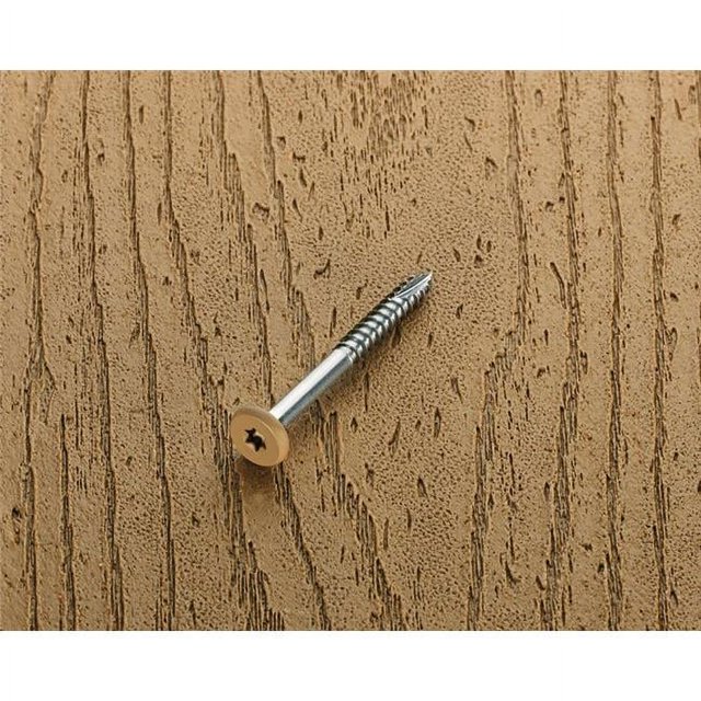 Deckfast No. 9 x 1.87 in. Star Pan Head Epoxy Coated Stainless Steel ...
