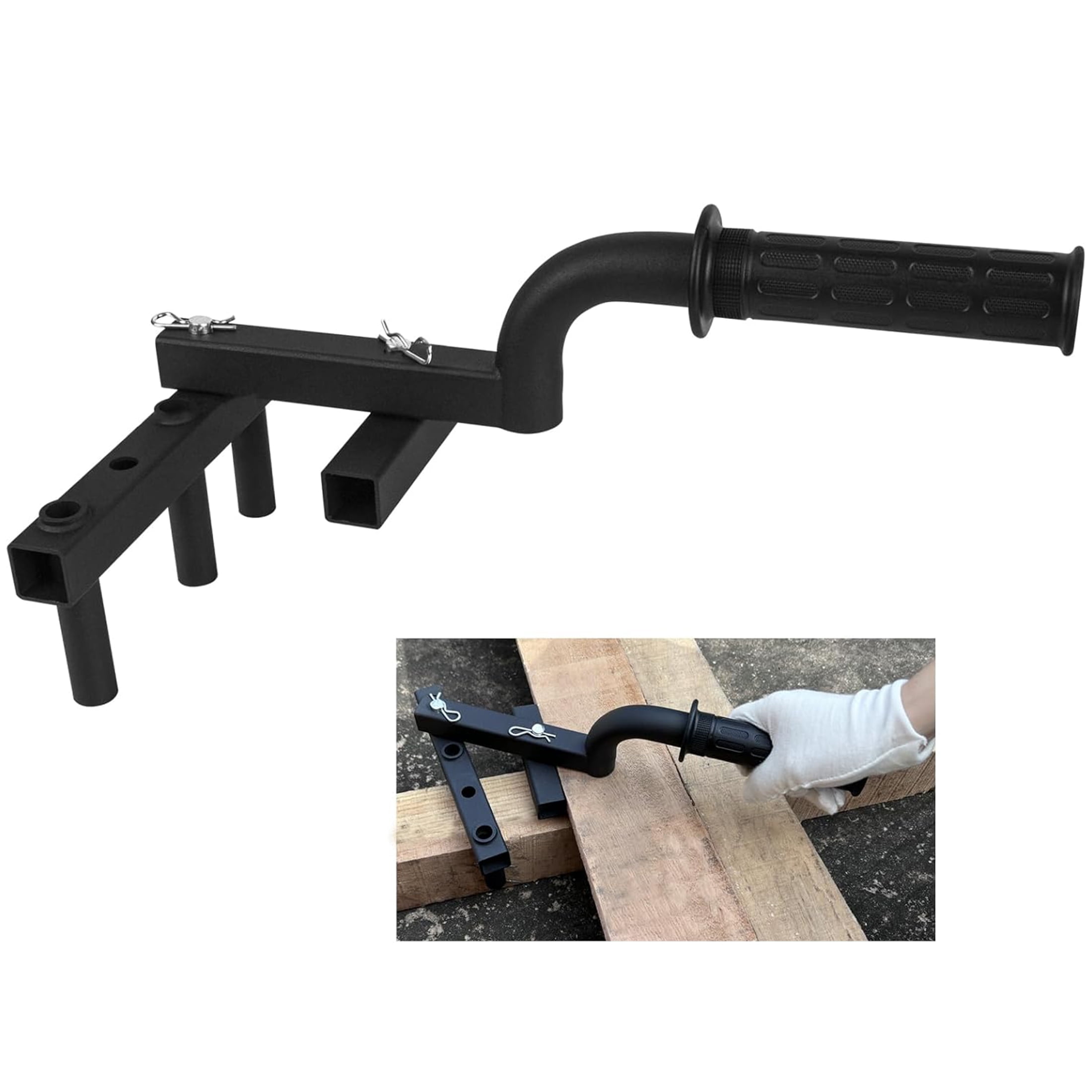 VANROUG Decking Straightening Tool Adjustable Steel Universal Fit for ...