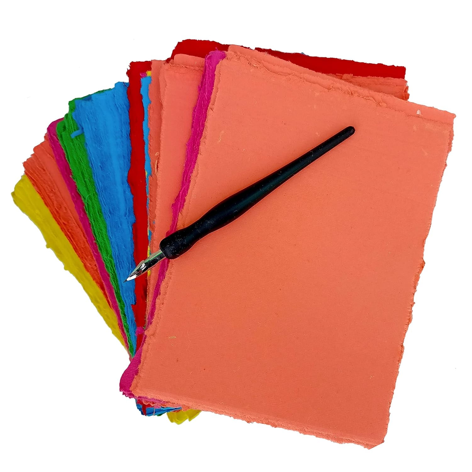 Deckle Papers Multipurpose A3 Handmade Cotton PaperDrawing Paper ...