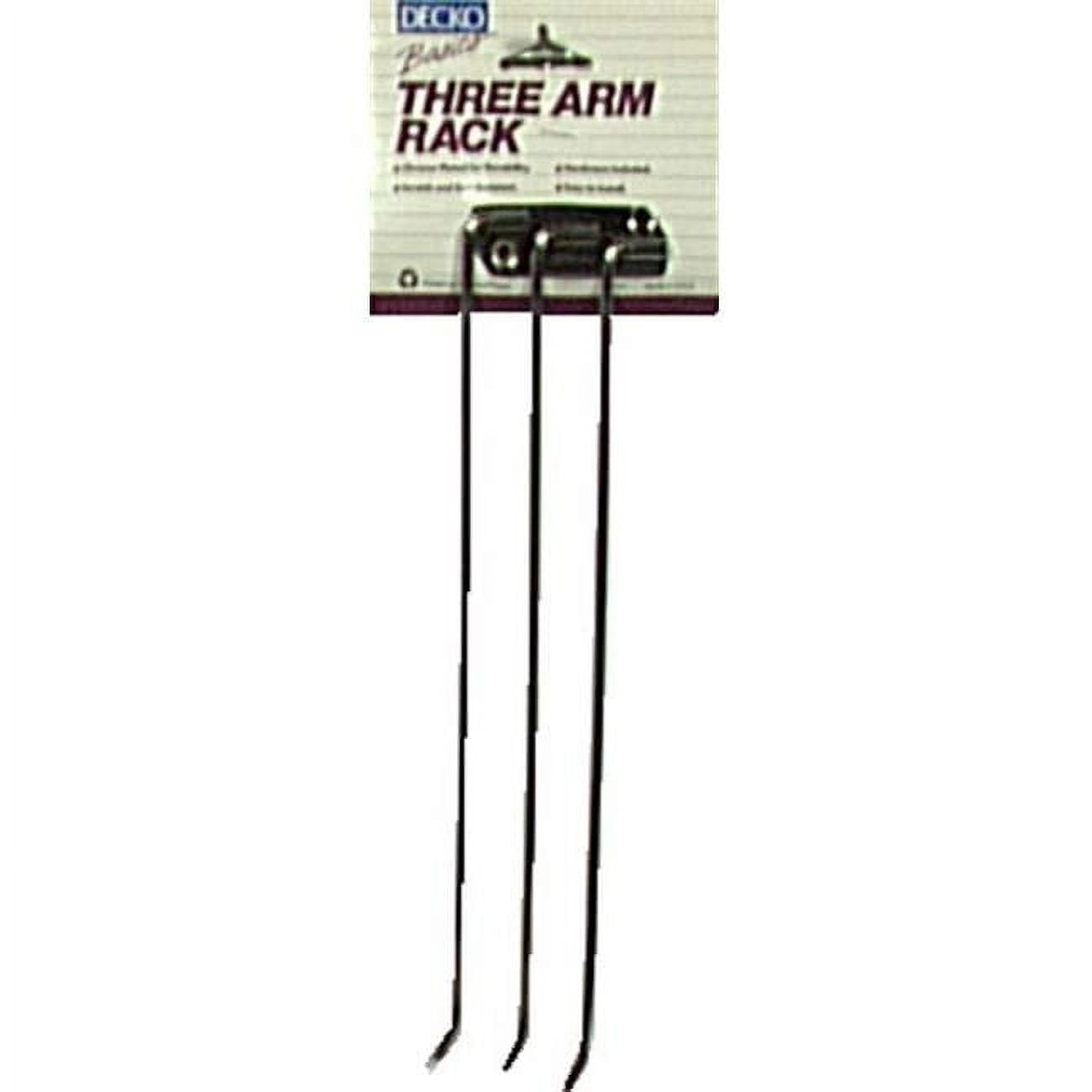 Decko #38190 Chrome Swing Arm Kitchen Towel Rack, Wall Mounted All ...