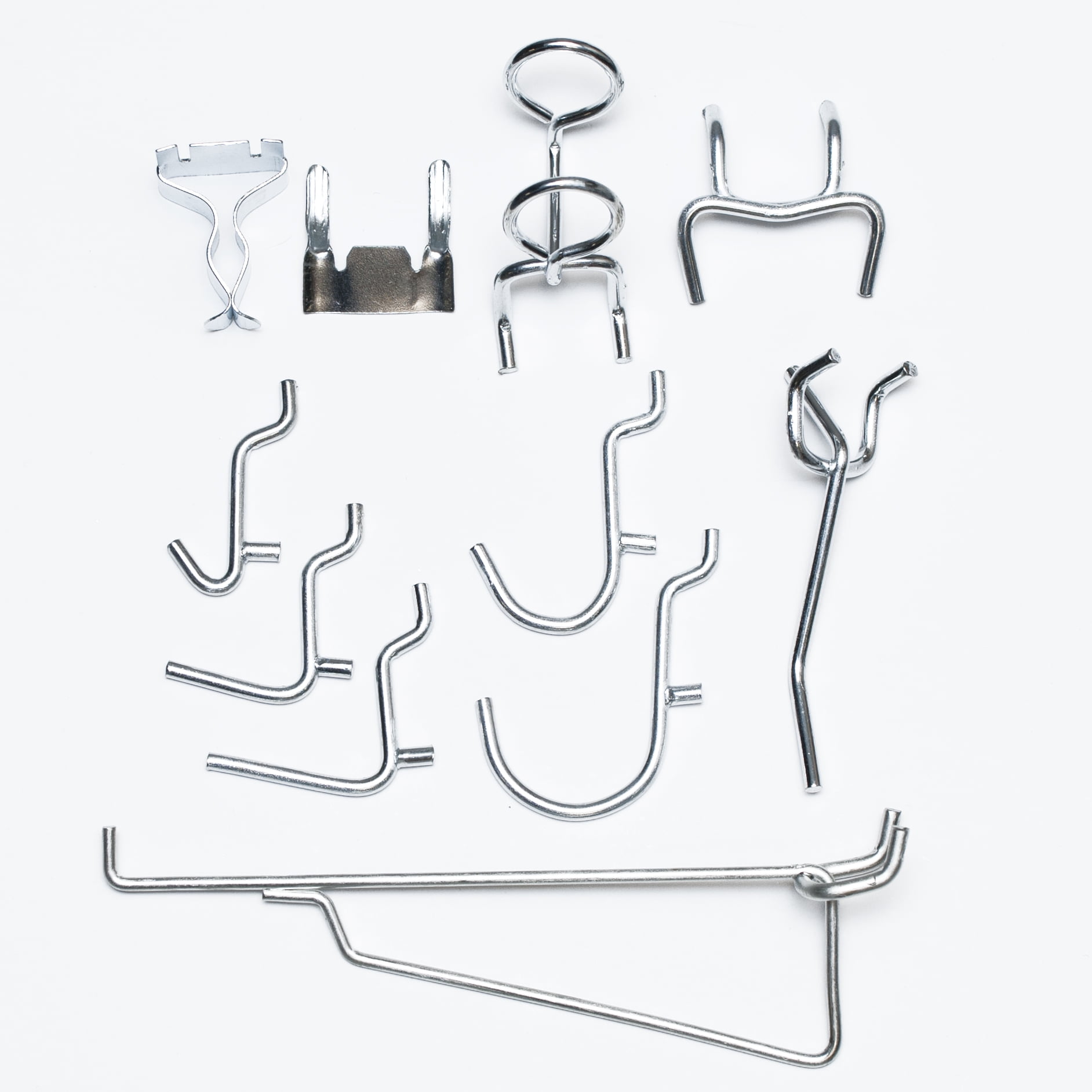 Decko DK41008 37 Piece Assorted Powder Coated Alloy Steel Peg Hooks ...