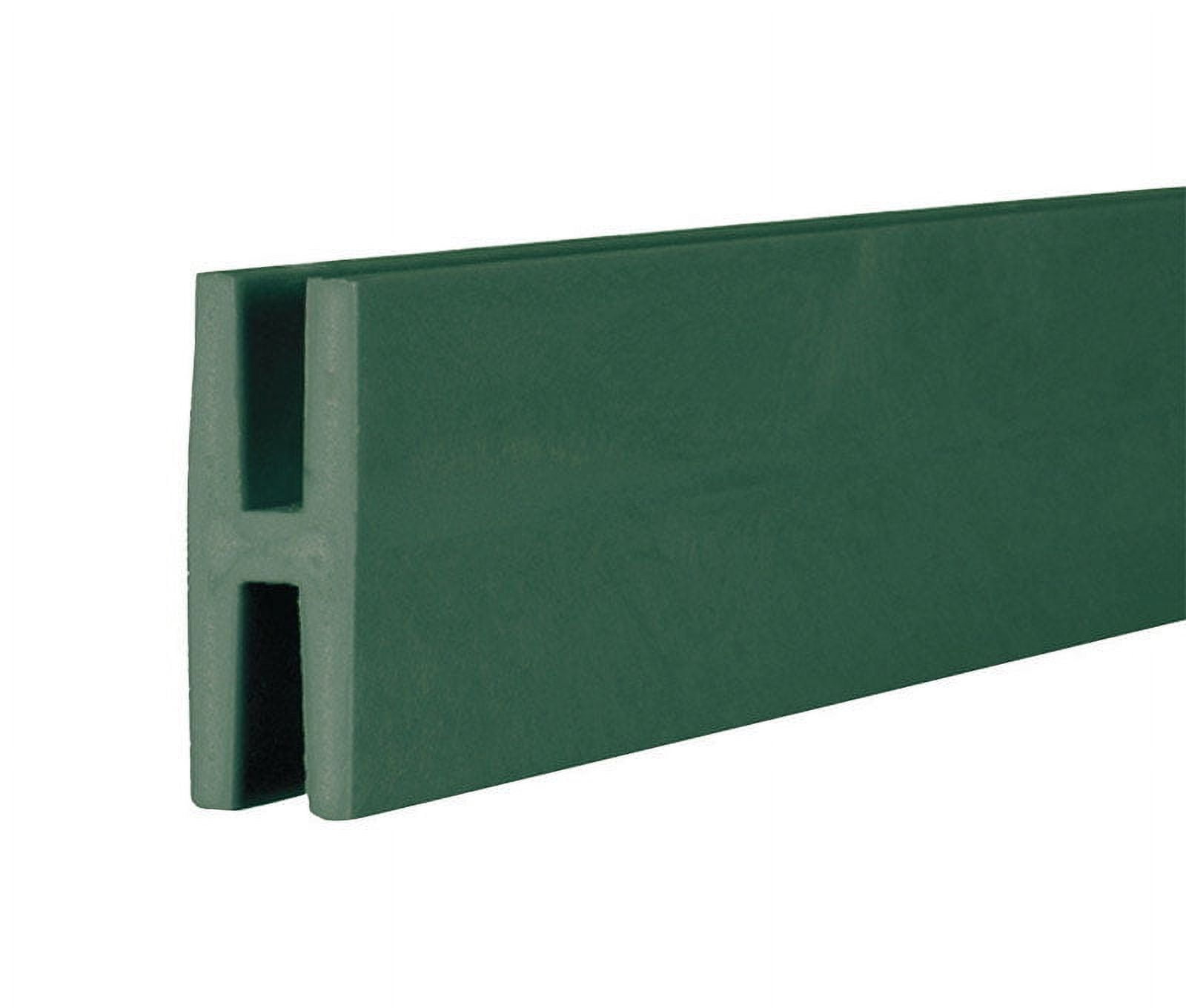 Deckorators 0.74 in. W X 8 ft. L Dark Green Plastic H-Channel - Walmart.com
