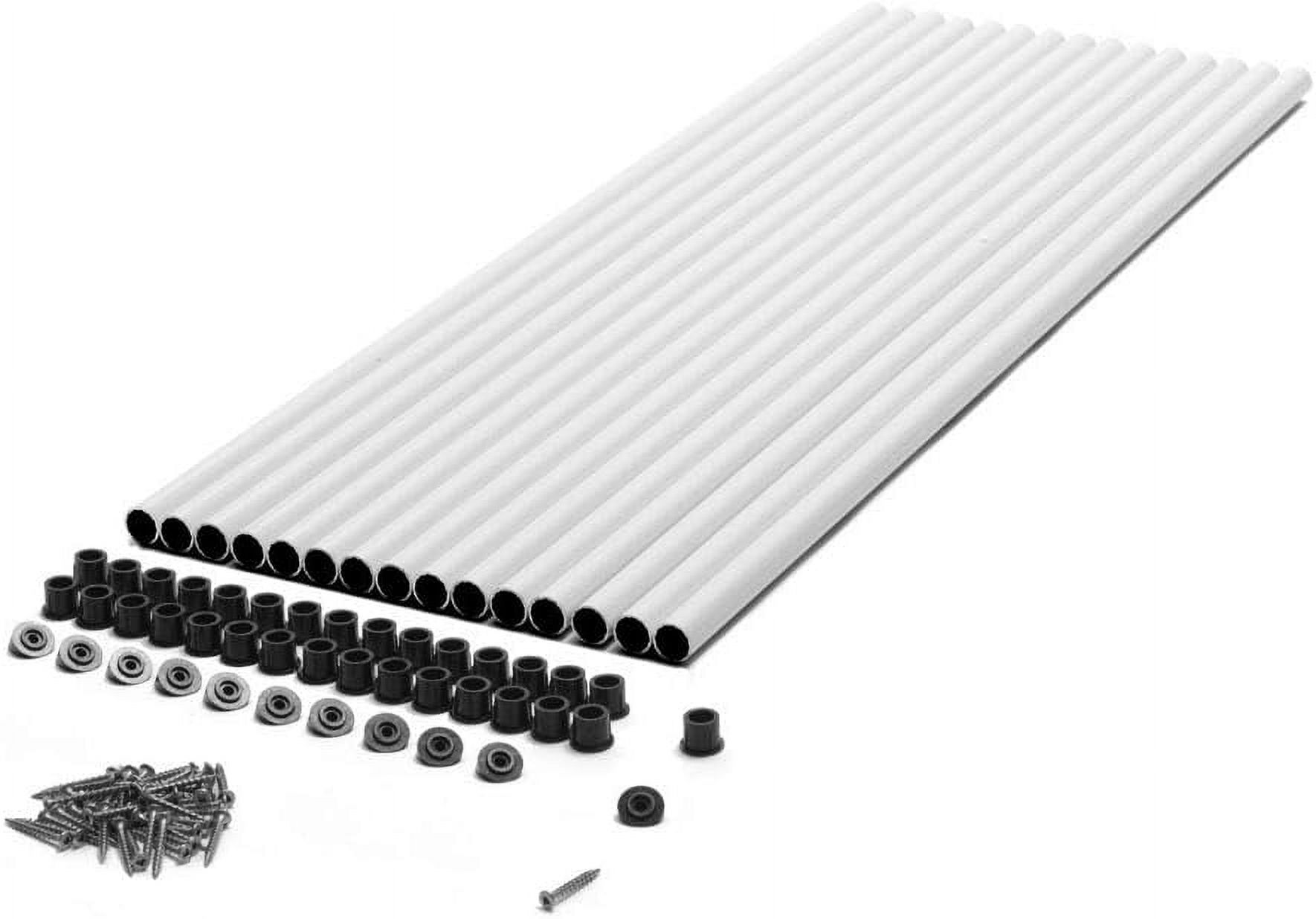 Deckorators 26" Aluminum Round Baluster and Connectors (Fasteners ...