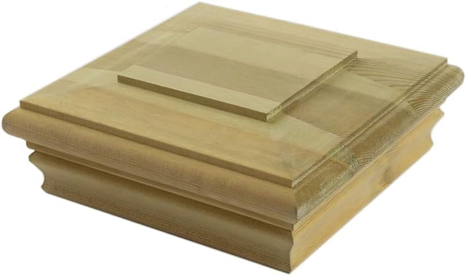 Deckorators 6 in. x 6 in. Newport High Pyramid Pressure Treated Post ...