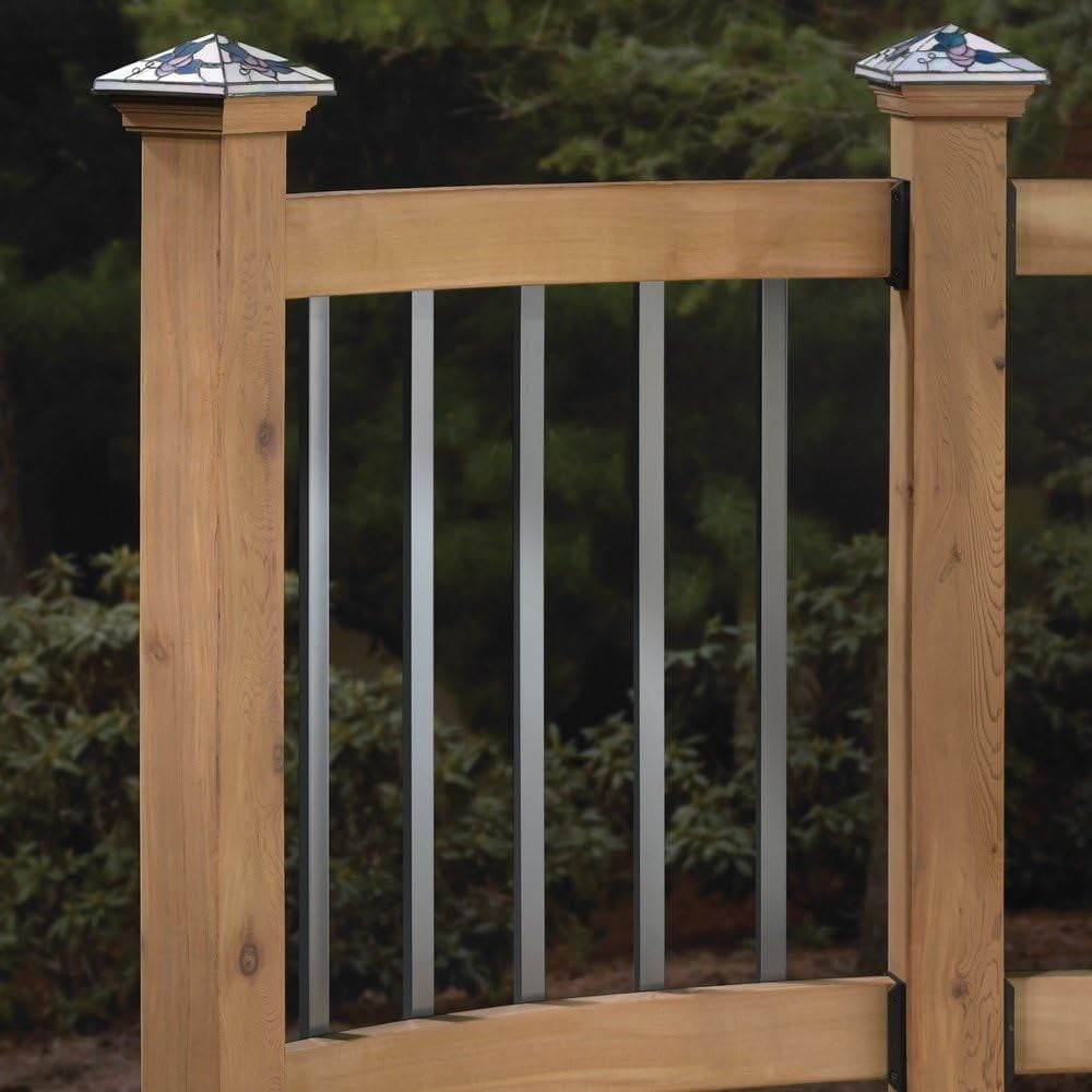Deckorators 74733 Traditional Baluster, 1 in W X L T, Aluminum, 1/2" x ...