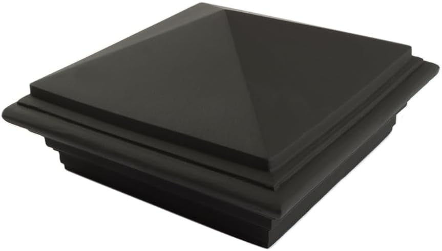 Deckorators Cast Stone Postcover Cap with Woodland Gray Trim - Walmart.com
