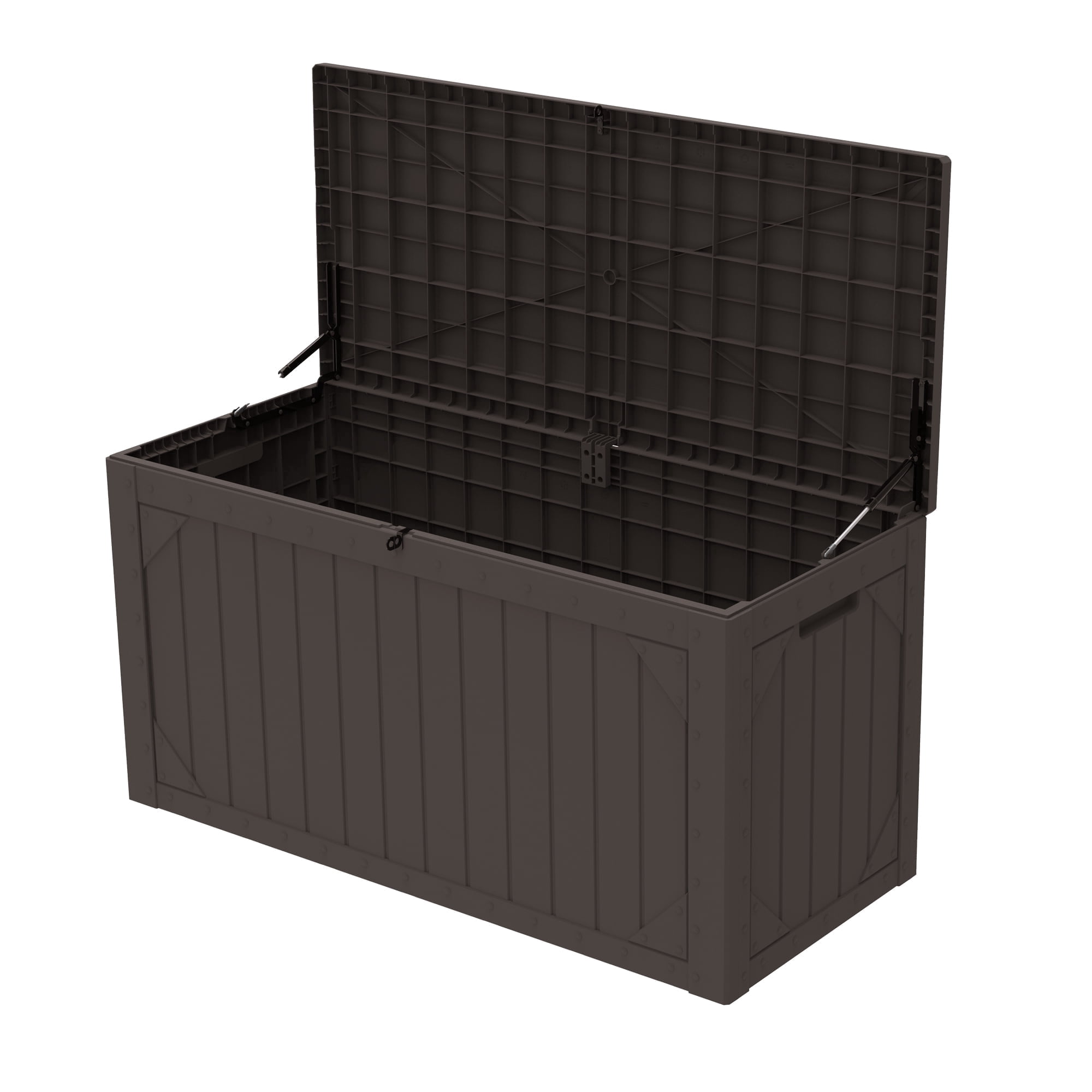 Decksplore 100 Gallon Deck Boxes, Outdoor Waterproof Lockable Patio ...