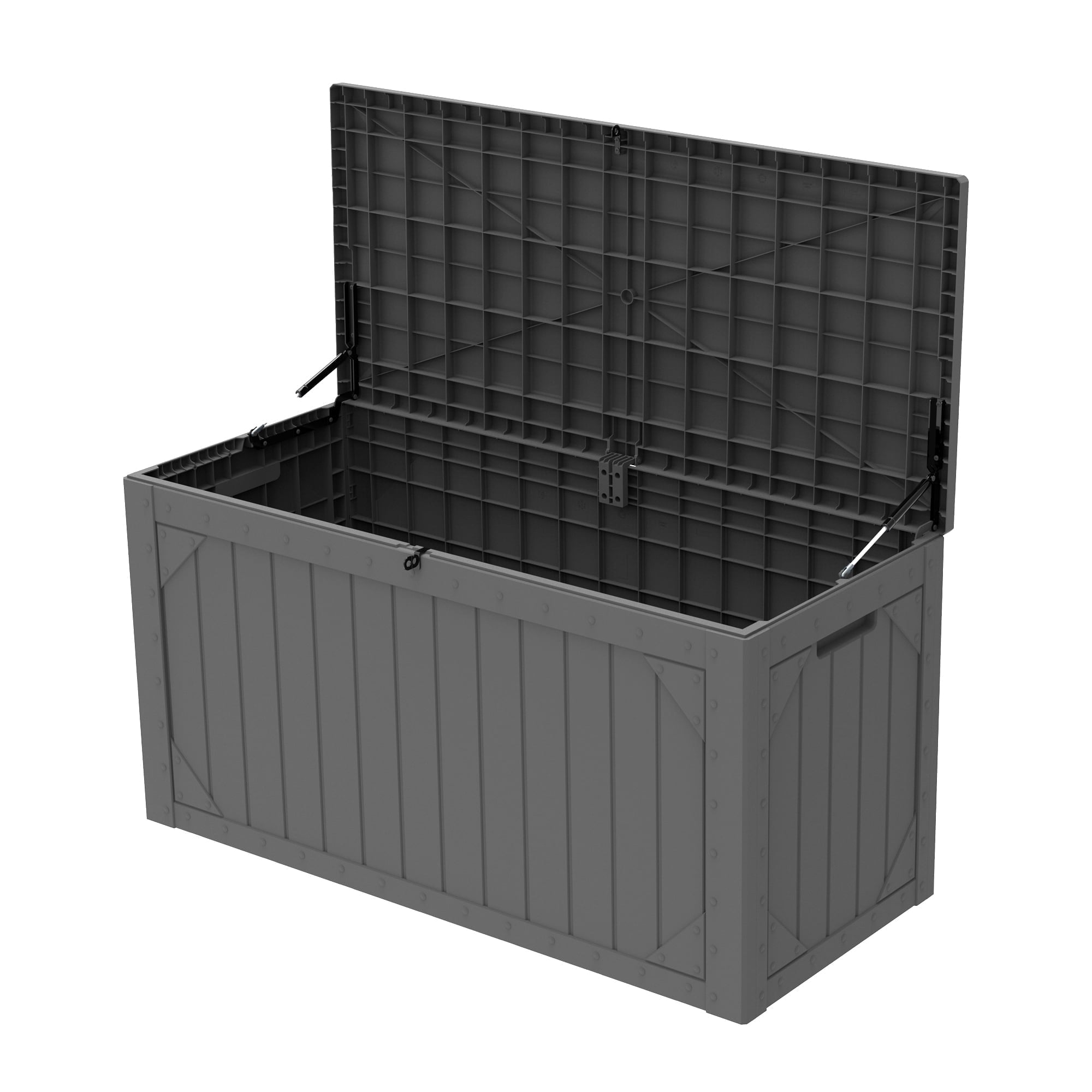 Decksplore 110 Gallon Deck Boxes, Outdoor Waterproof Lockable Patio ...