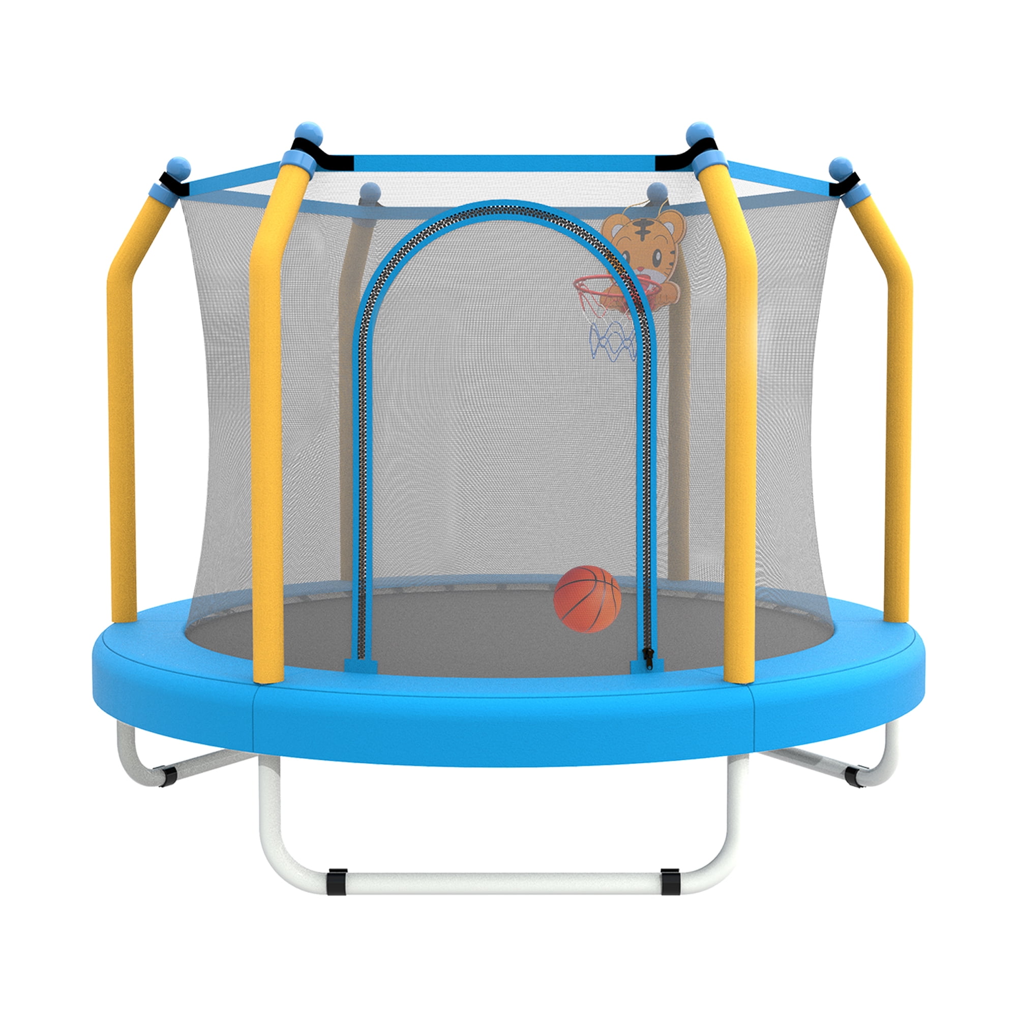 Decksplore 55" Mini Toddler Trampoline for Kids Ages 1+ Indoor ...