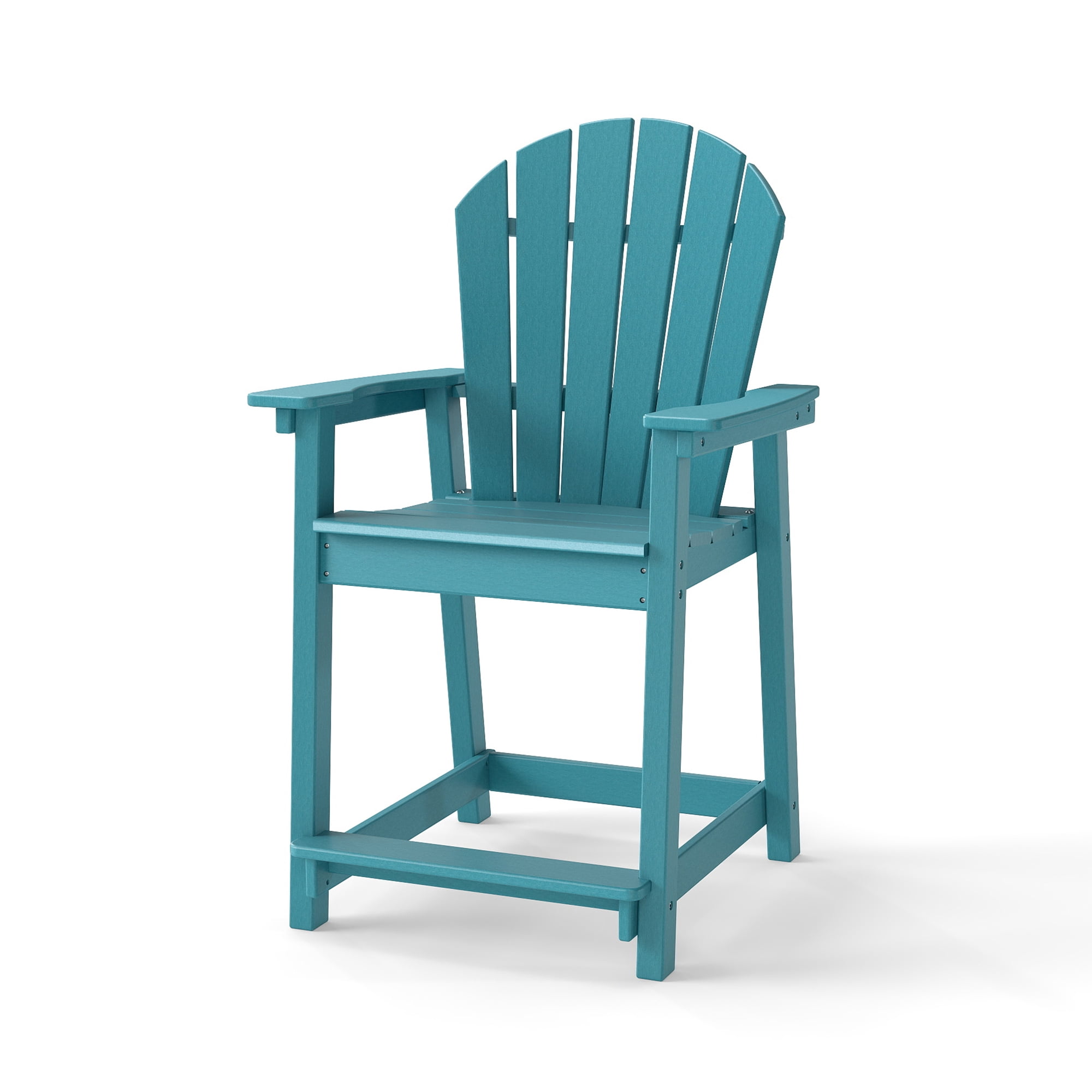 Decksplore Tall Adirondack Chairs, Outdoor Balcony Chair, Patio Bar ...