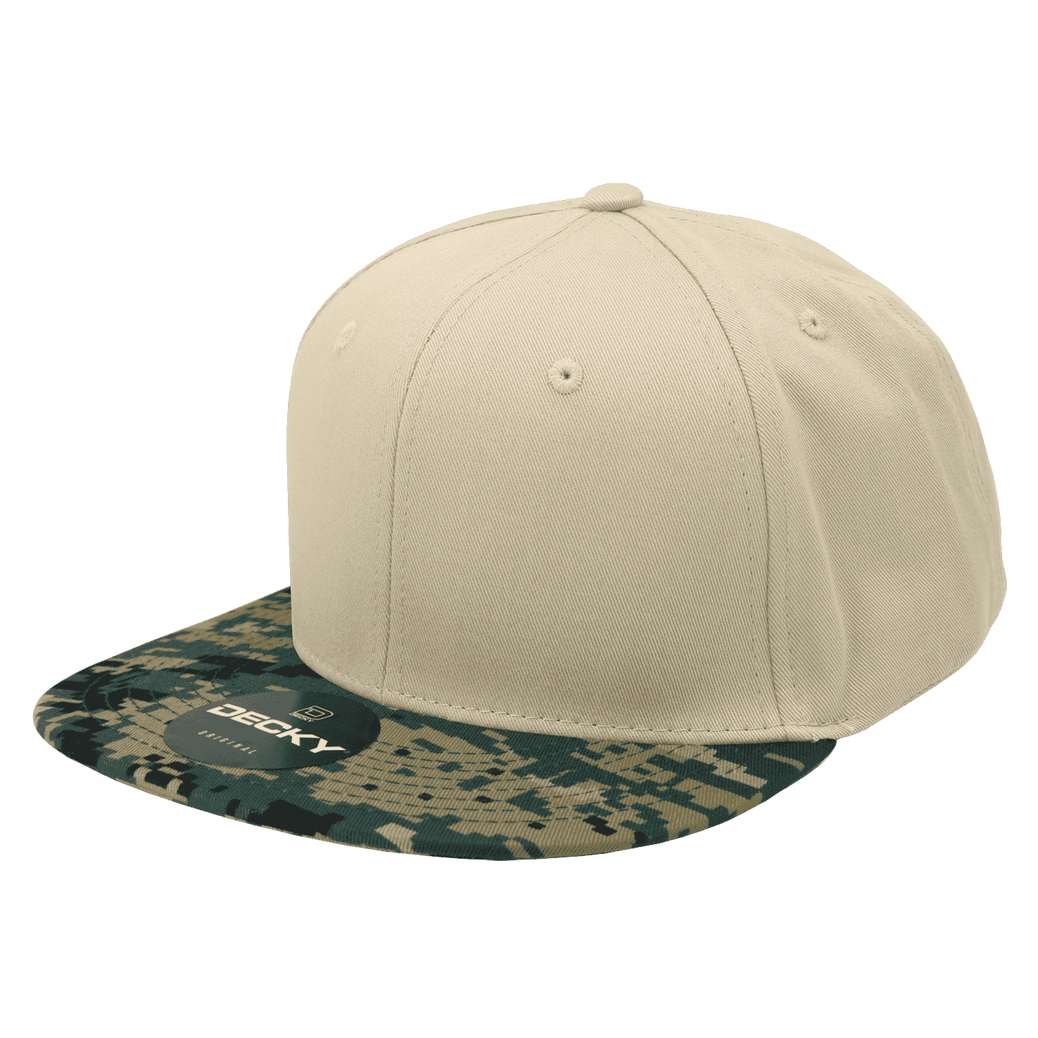 Decky 1047 Digital Camo Snapback Cap - MCU Camo Khaki - Walmart.com