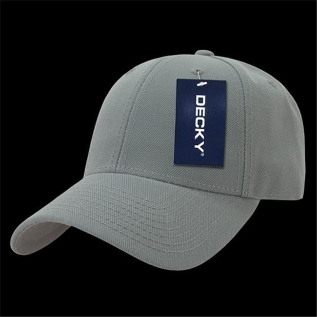 Decky 206-GRY Low Crown Pro Baseball Cap, Grey - Walmart.com