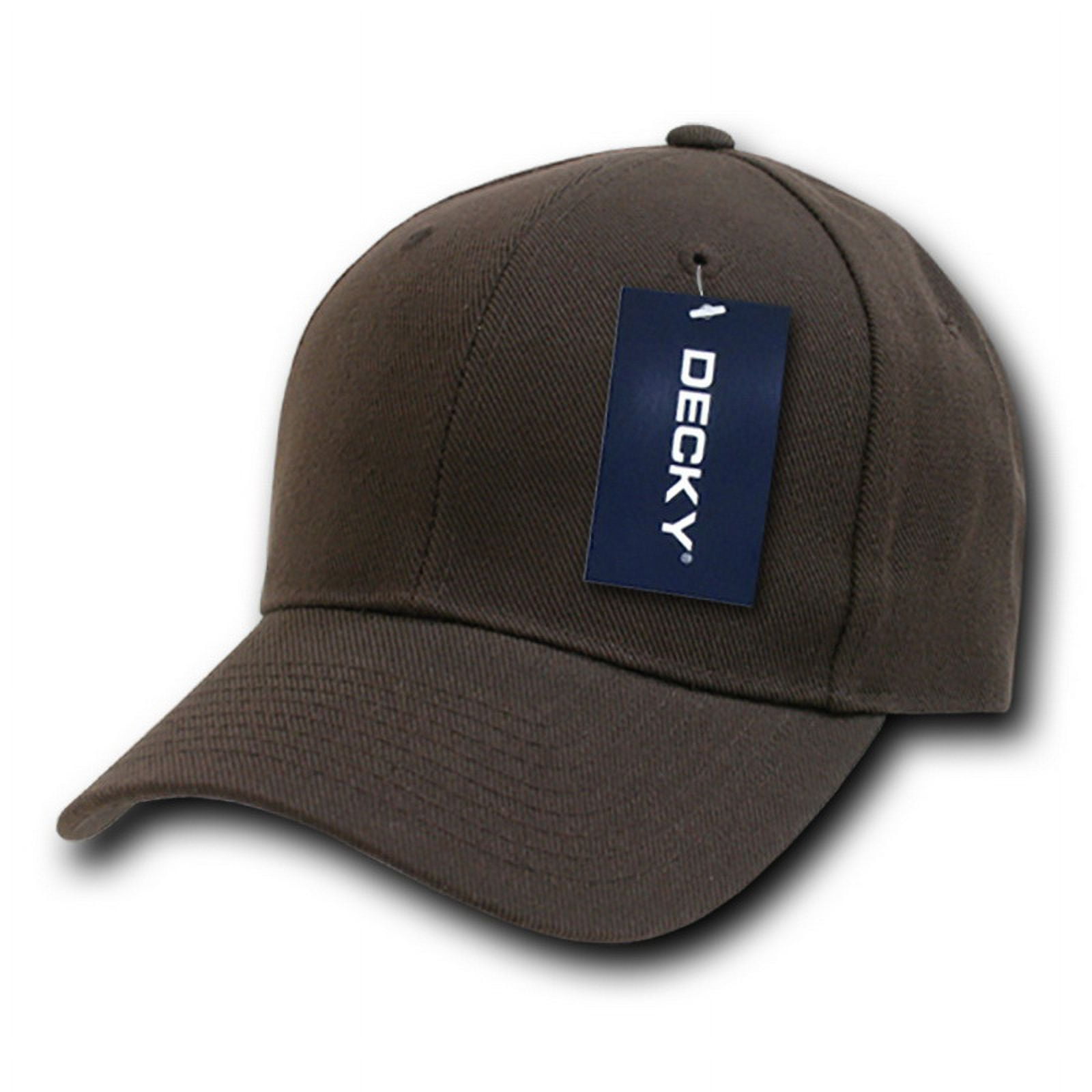 Decky 402 Fitted Baseball Caps-Brown-7 - Walmart.com