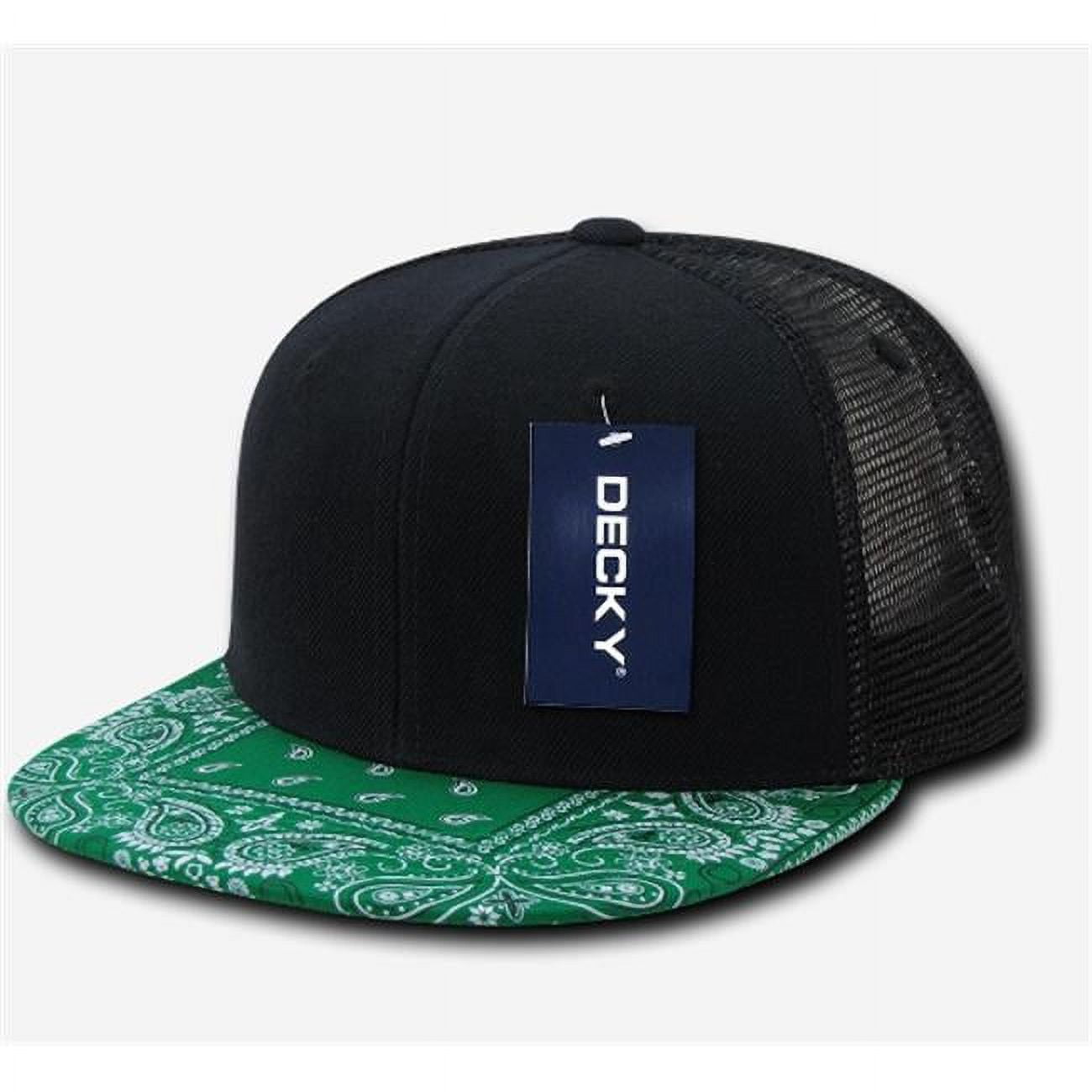 Decky Bandanna Trucker Caps - Black - Kelly - Walmart.com