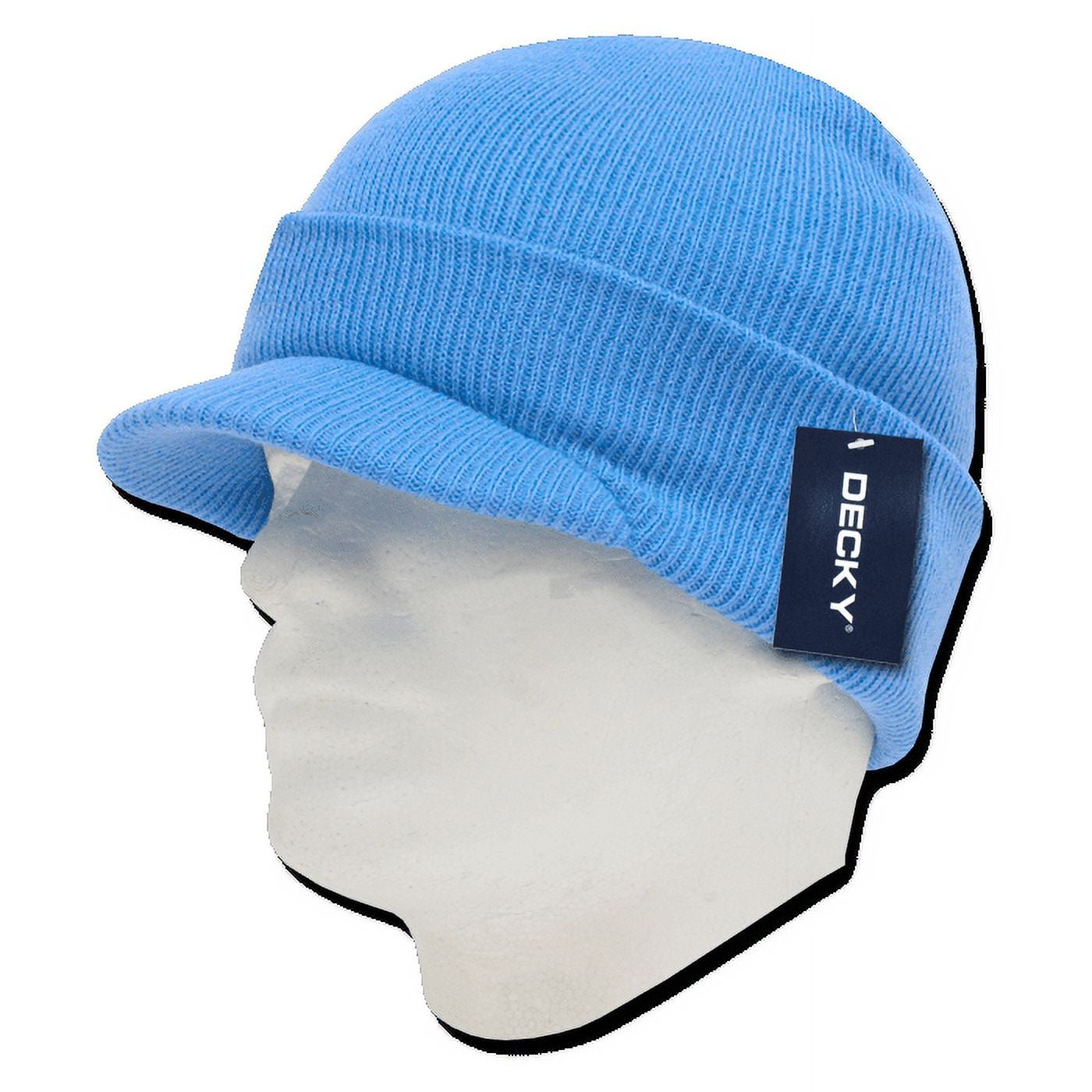 Decky Beanies Beany For Men Women GI Caps Hats Visor Ski Thick Warm ...
