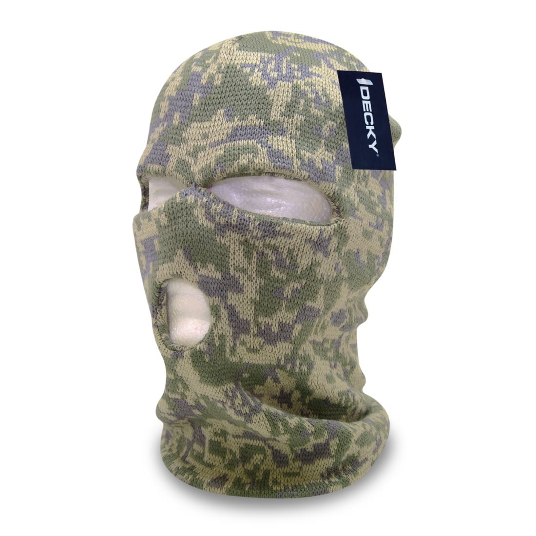Decky Camo 3 Hole Winter Snow Face Mask Beanie Balaclava ACU - Walmart.com
