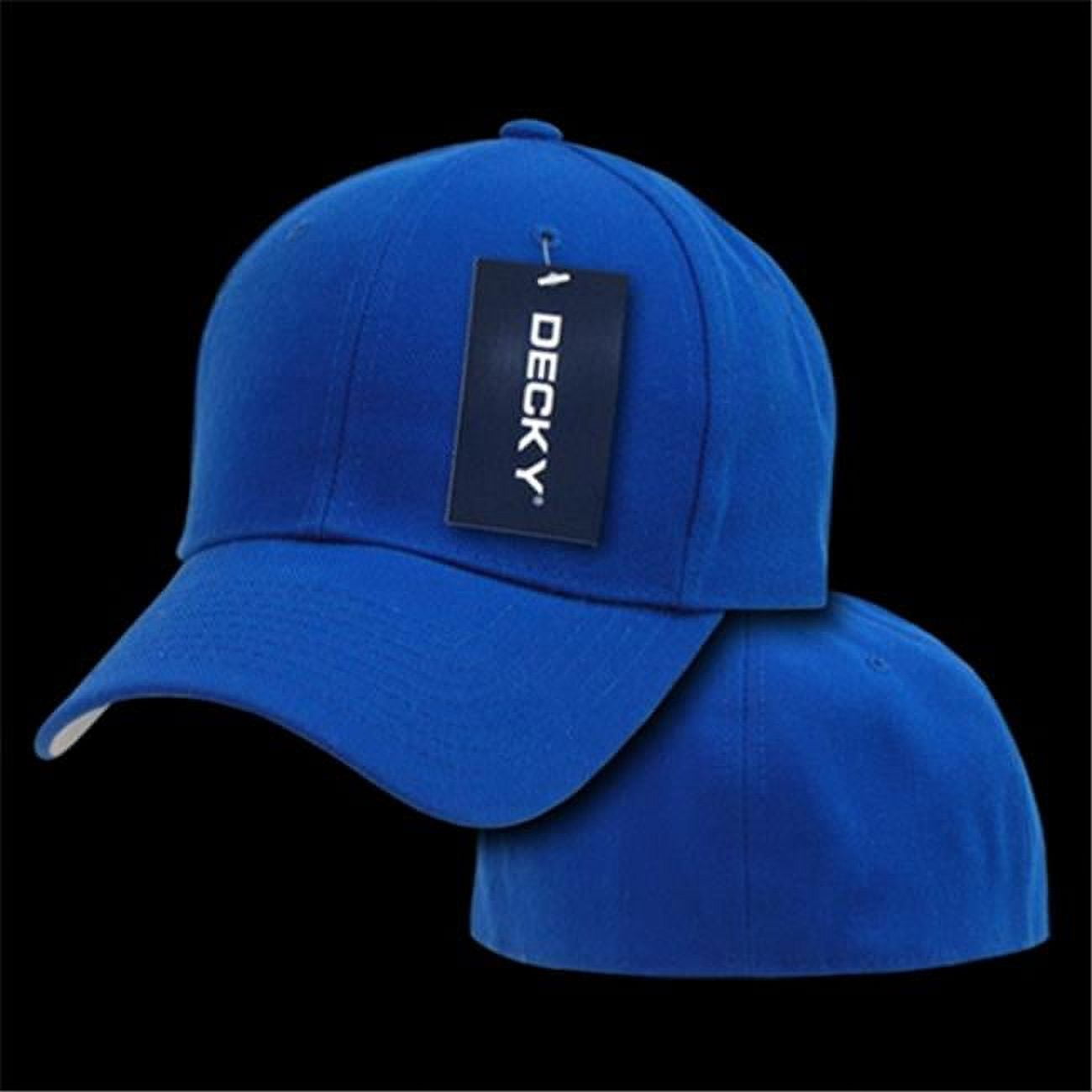Decky Fitted Cap - Royal - 6.75 - Walmart.com