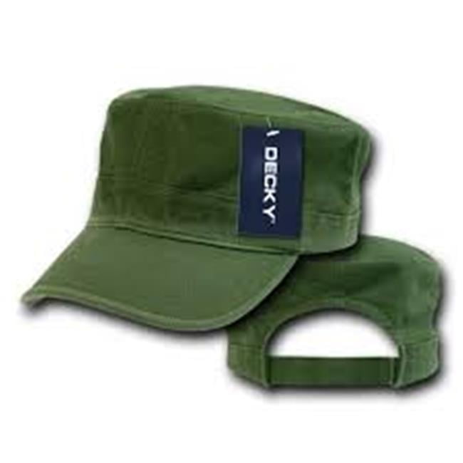 Decky GRM Washed GI Caps, Olive [011] - Walmart.com