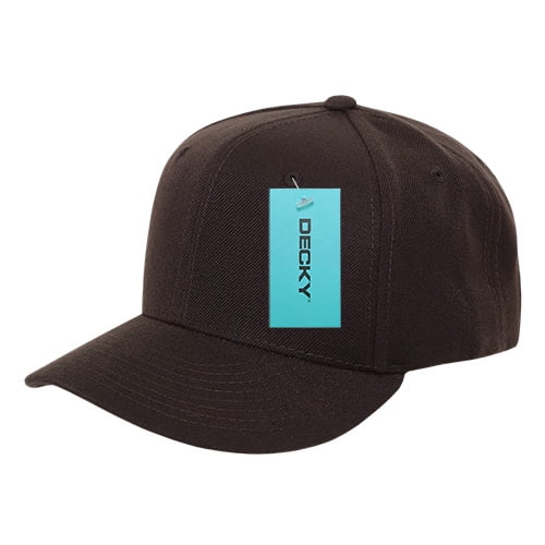 Decky Plain Pro Baseball Cap- Brown - Walmart.com