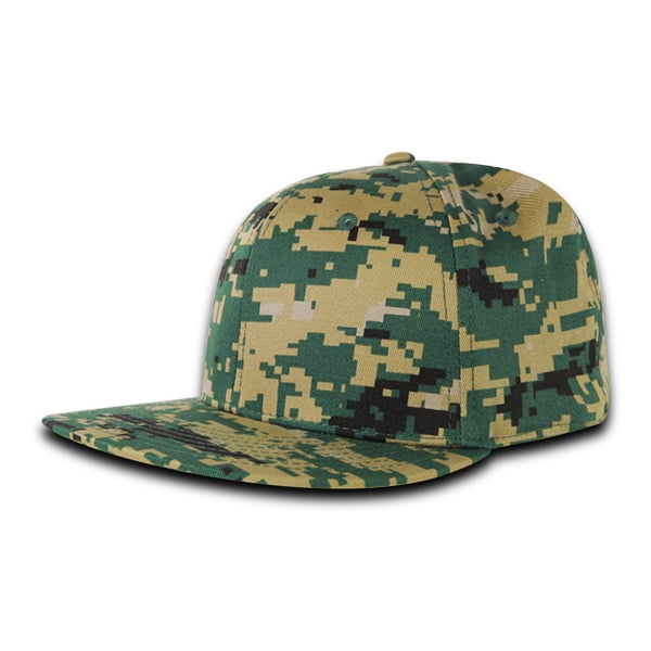 Decky RP1 6 Panel High Profile Structured Acrylic/Polyester Fitted Hat ...
