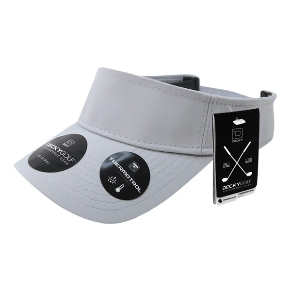 Decky 6404 Sleek H2O Sun Visors Hat-Grey - Walmart.com