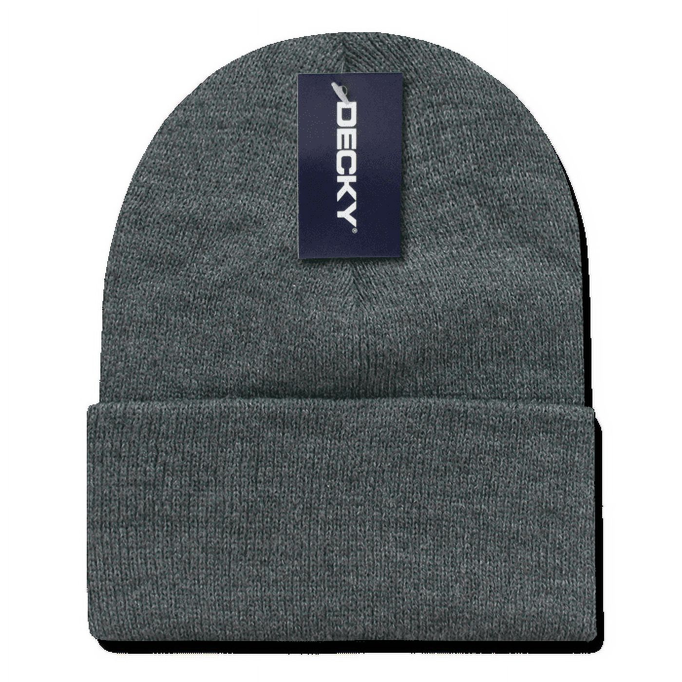 Decky Warm Winter Classic Beanies Cuffed Knit Ski Snowboard Skull Caps ...