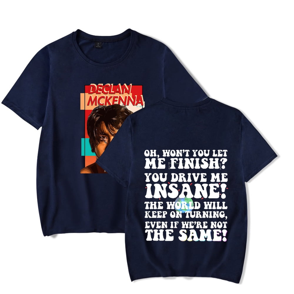 Declan McKenna Cosplay Merch Tour T-shirt Short Sleeve Women Men Summer ...