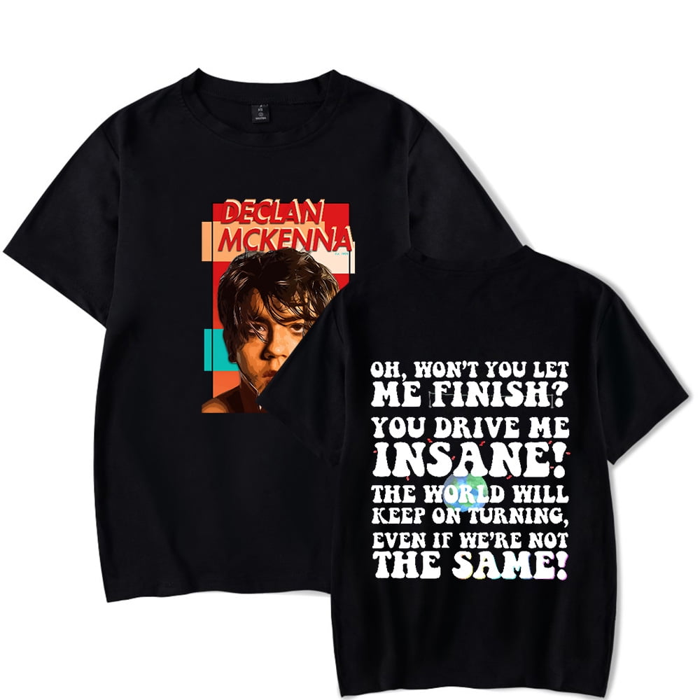 Declan McKenna Cosplay Merch Tour T-shirt Short Sleeve Women Men Summer ...