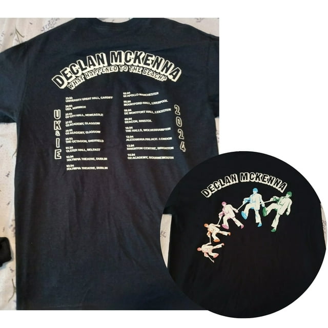 Declan Mckenna What Happened To The Beach 2024 Tour T Shirt Large