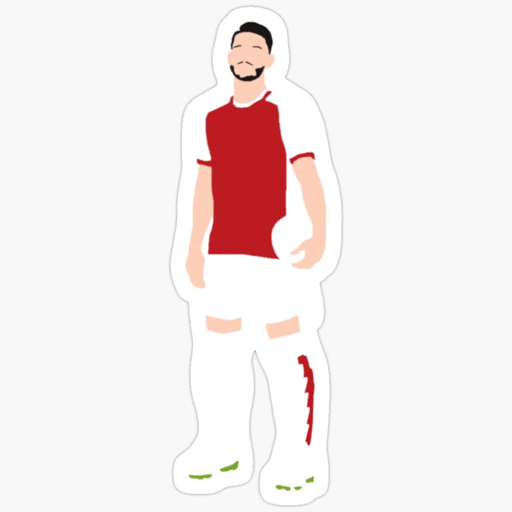 Declan Rice - Arsenal Sticker Phone Decal Water Bottle Stickers Car ...