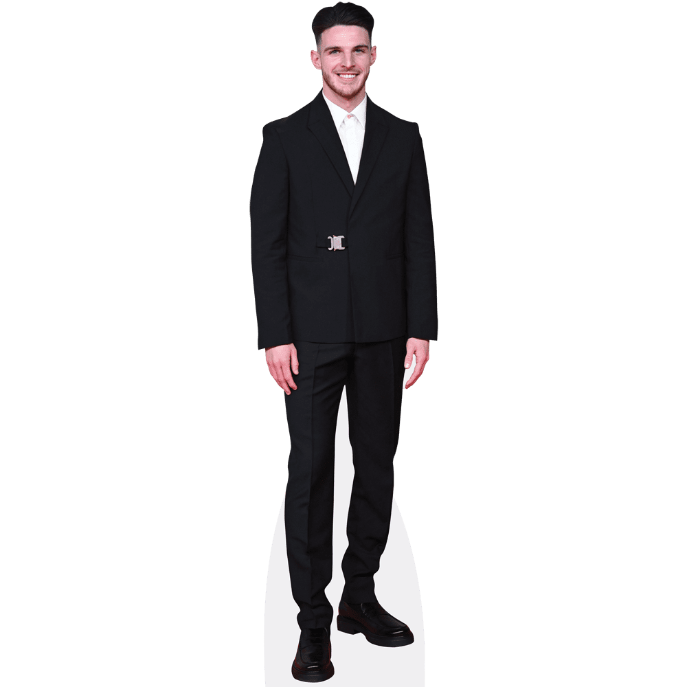 Declan Rice (Black Suit) Lifesize Cardboard Cutout Standee - Walmart.com