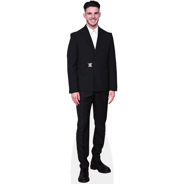 Declan Rice (Black Suit) Lifesize Cardboard Cutout Standee - Walmart.com