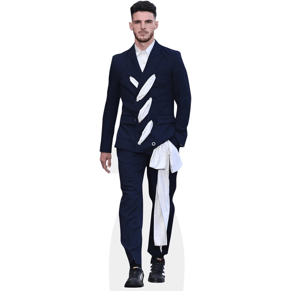 Declan Rice (Blue Outfit) Mini Size Cutout. Standee. - Walmart.com