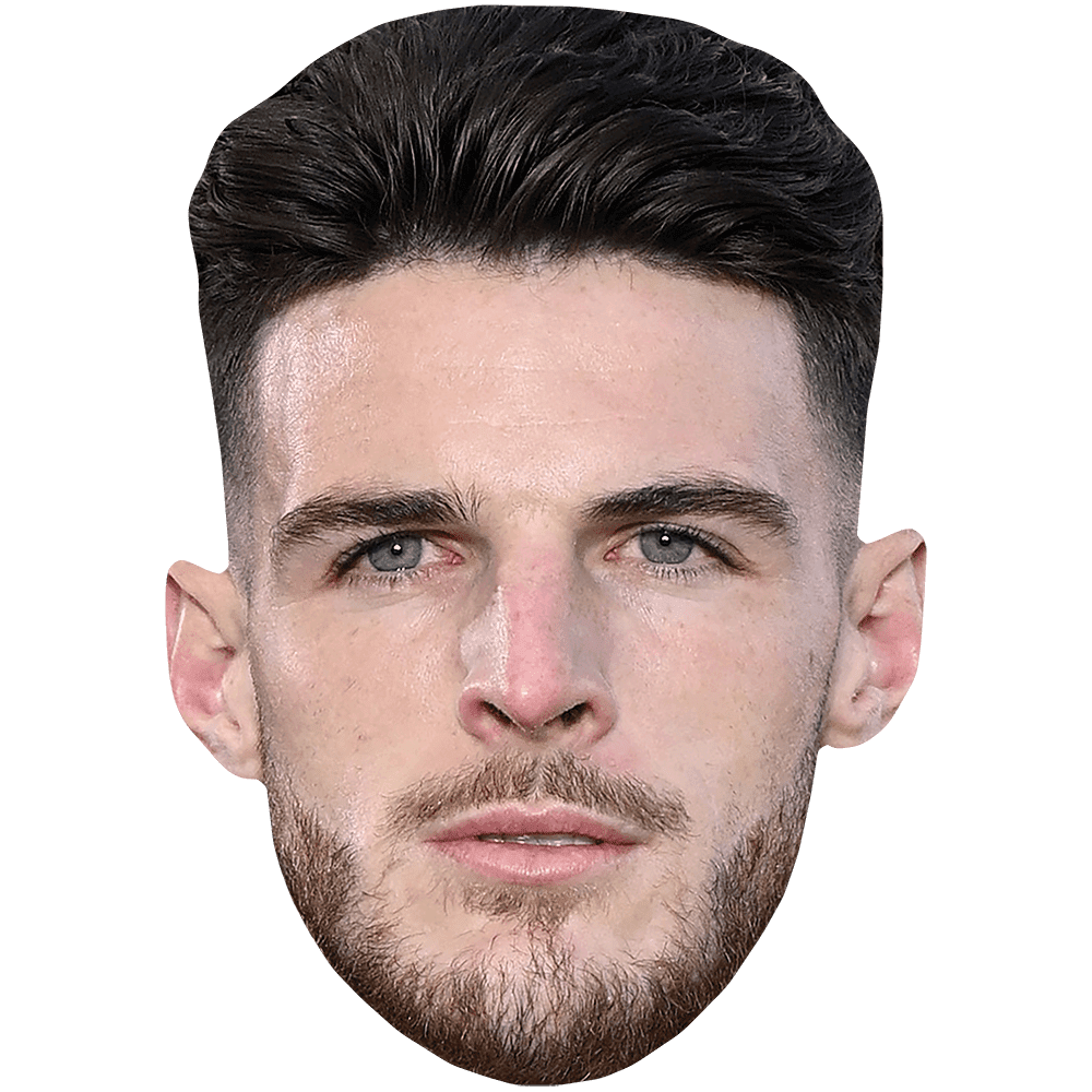Declan Rice (Serious) Big Head. Larger than life mask. - Walmart.com
