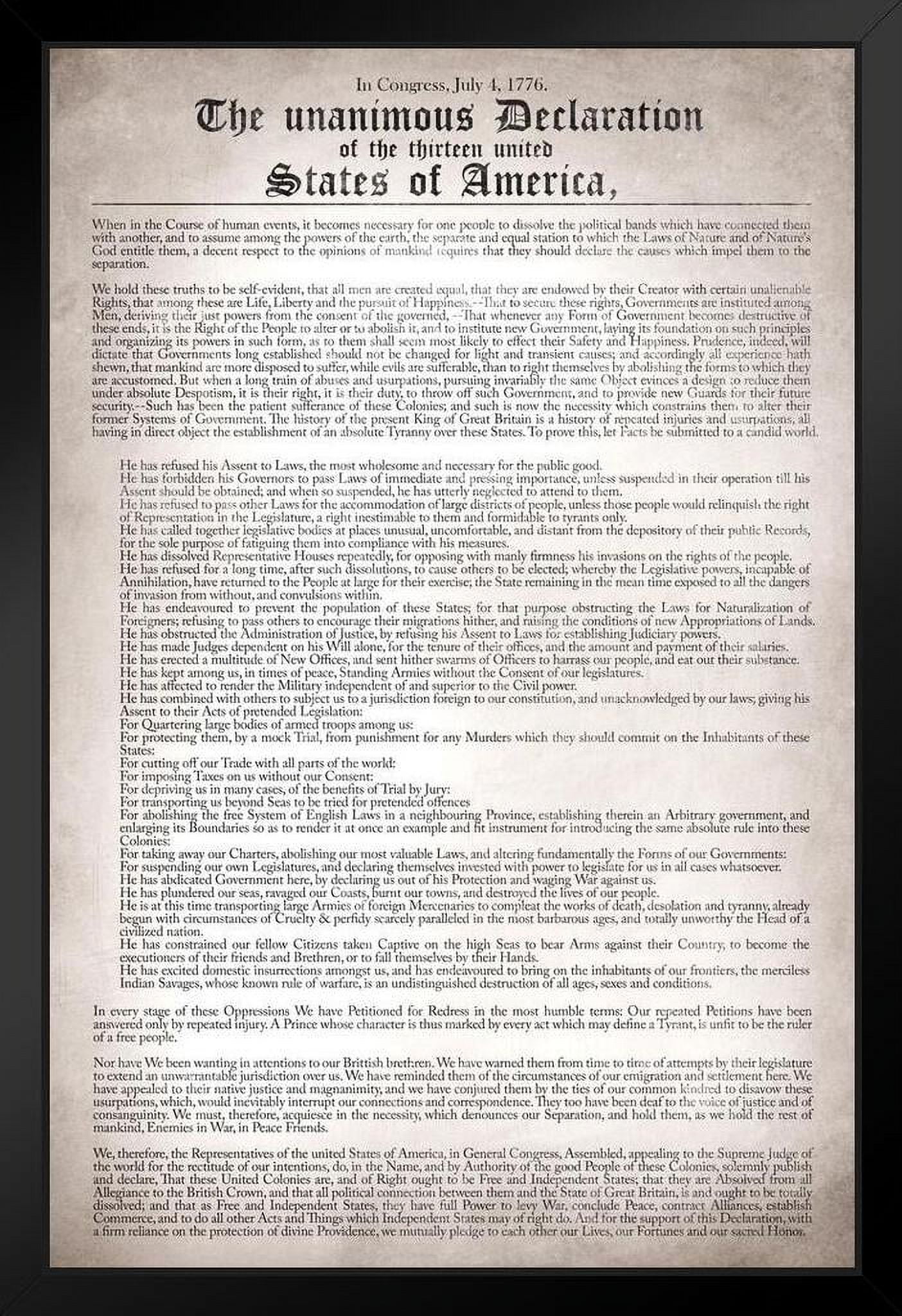 Declaration Independence Readable Copy