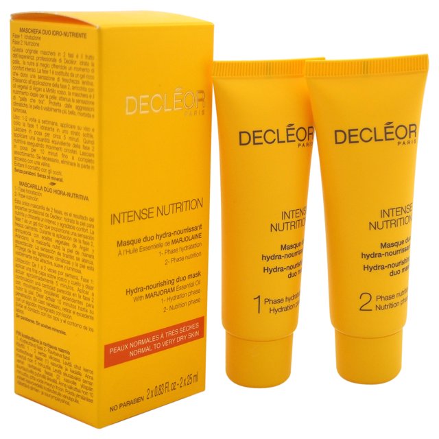 Decleor Intense Nutrition Hydra-Nourishing Duo Mask 0.83oz Intense ...