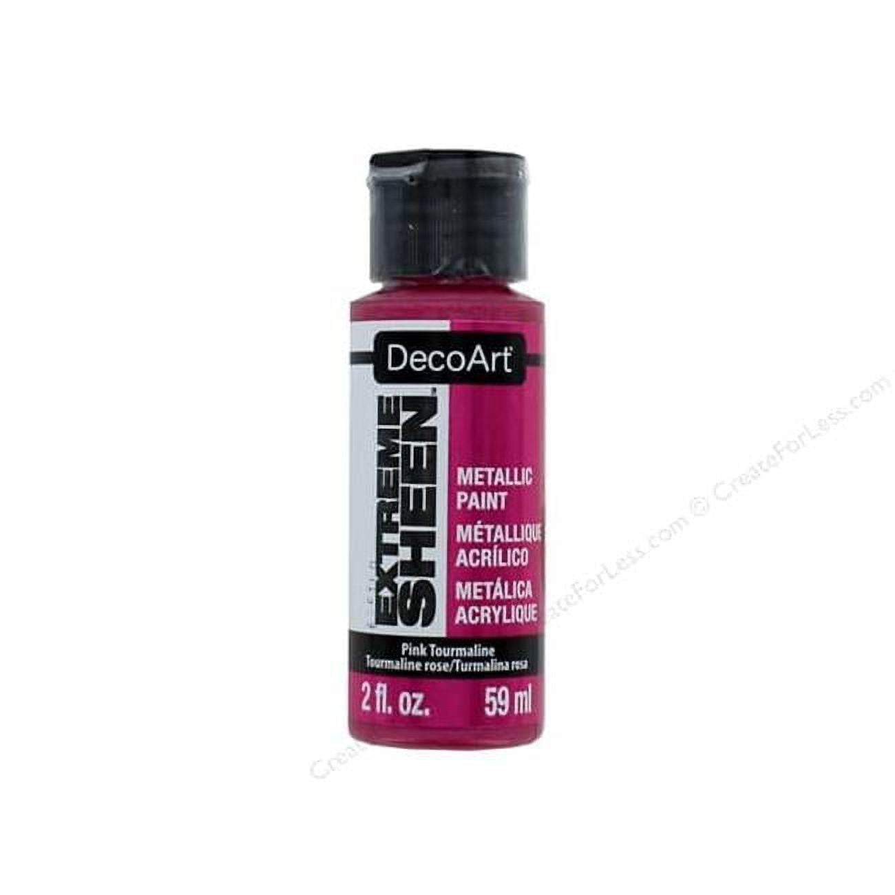 Deco Art 2 oz Pink Tourmaline Metallic Acrylic Paint - Walmart.com