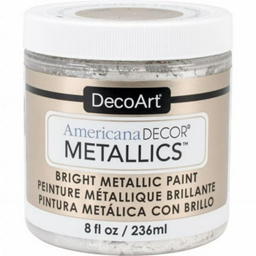 Decoart Americana Decor Metallics 8oz Pearl - Walmart.com