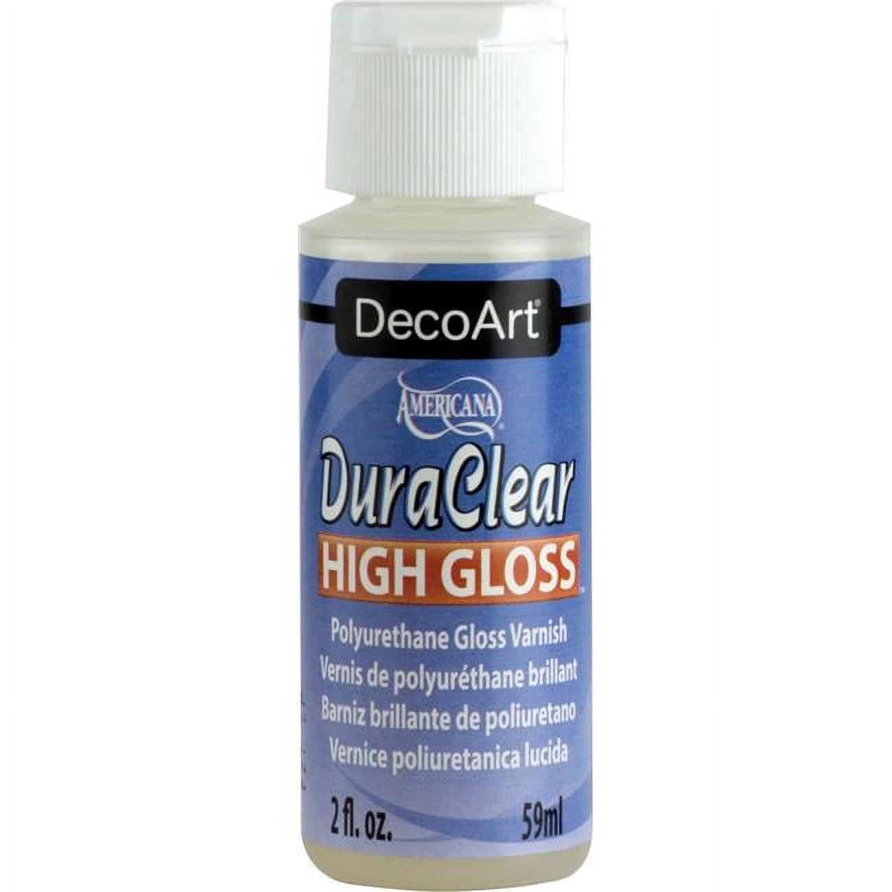 Deco Art DS128-3 2 oz DuraClear High-Gloss Varnish - Walmart.com