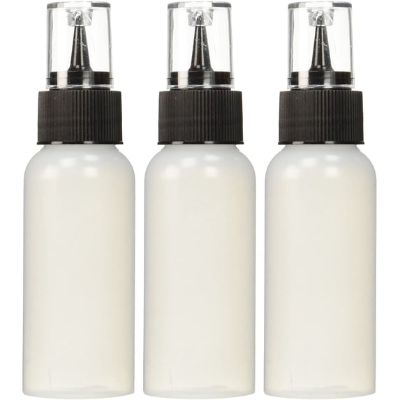 DecoArt Squeeze Writer Bottles, 3-Pack, 2-Ounce Reusable Plastic, Easy ...