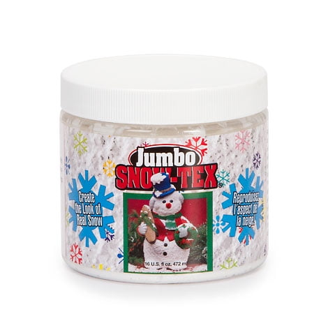 Deco Art Jumbo White Textured Medium Snow, 16 Ounces - Walmart.com